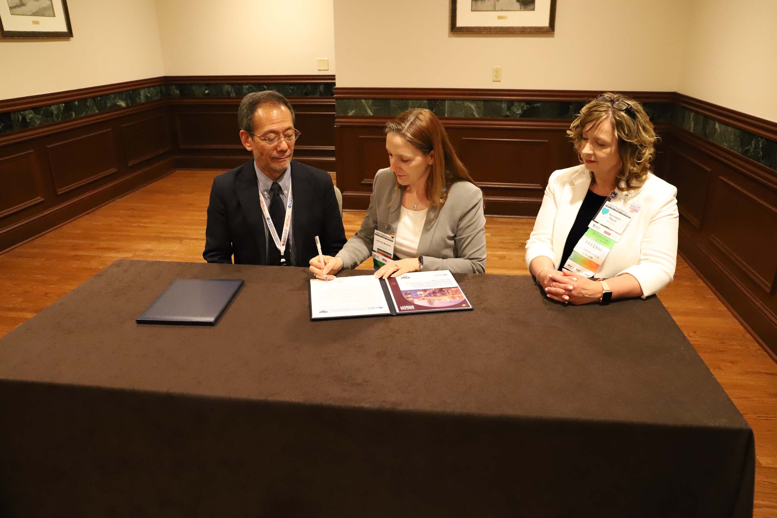 16. MOU signing